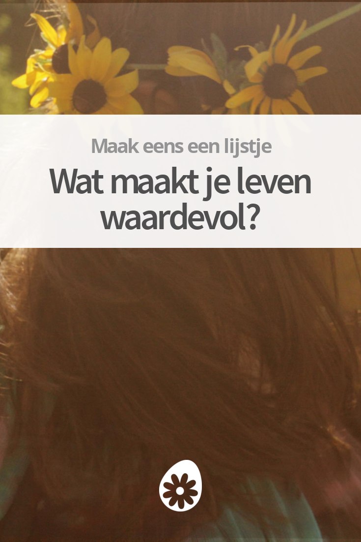 Wat maakt je leven waardevol? | soChicken