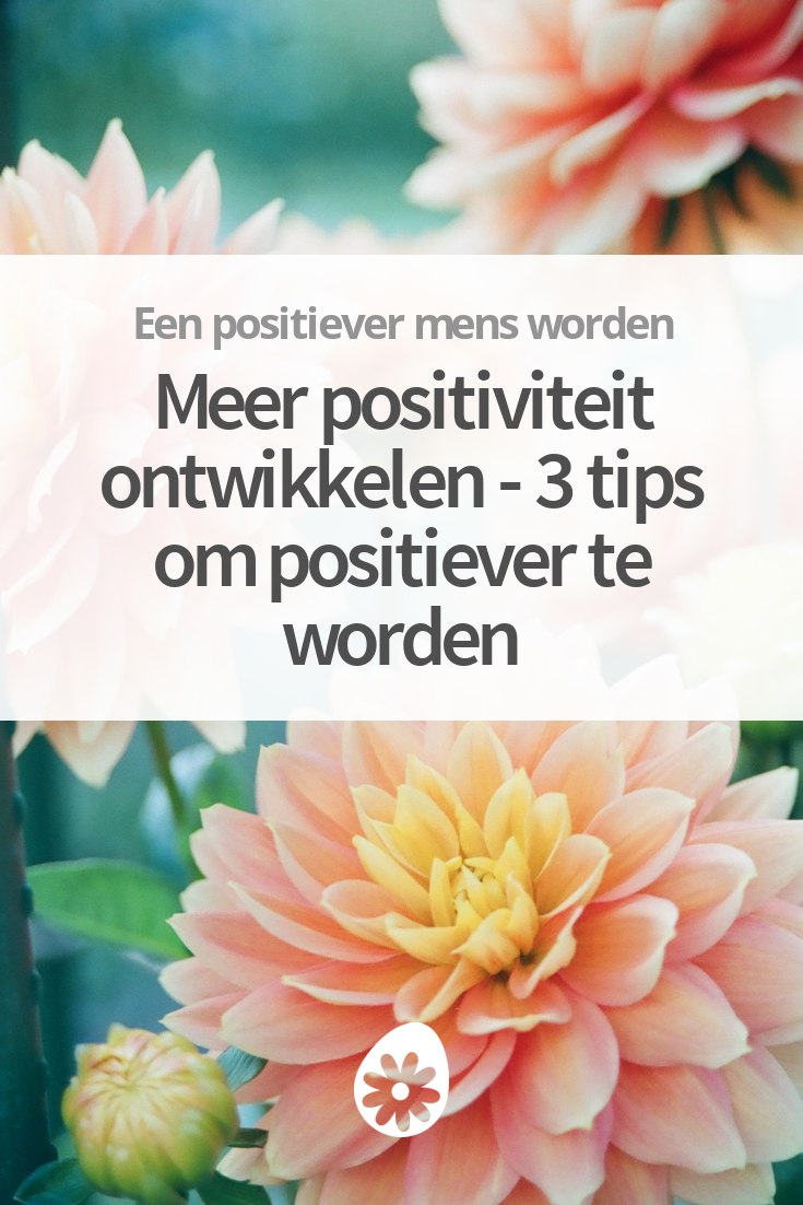 Meer positiviteit ontwikkelen - 3 tips om positiever te worden | soChicken